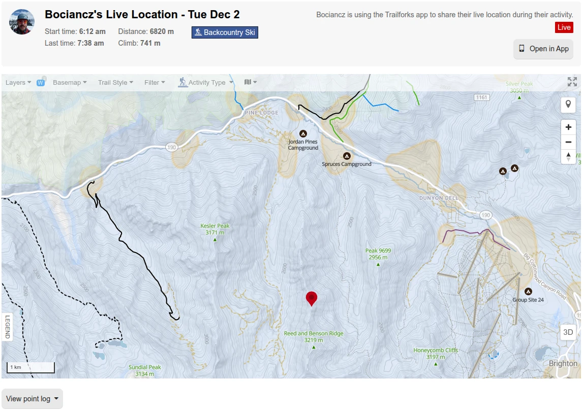 Backcountry Ski Maps and Route Planning App, Trailforks