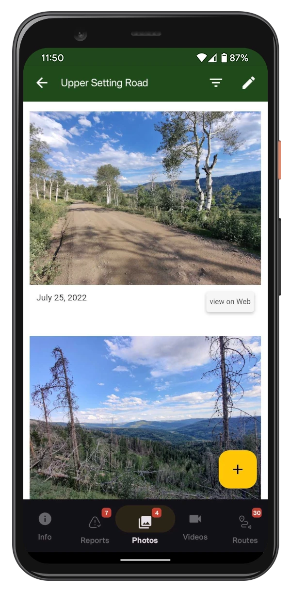 Gravel Biking Map & Planning App, Trailforks