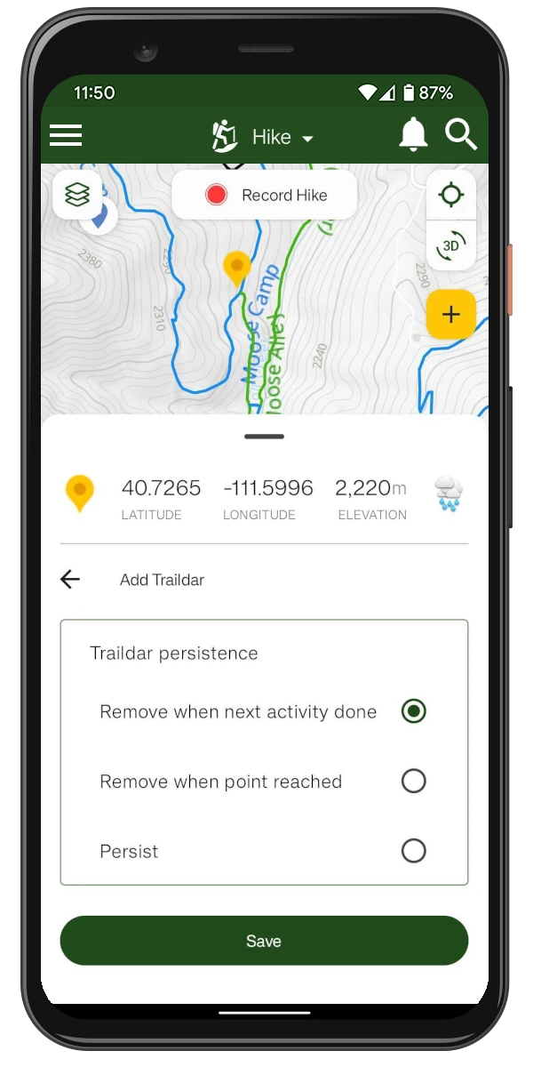 Hiking Adventures Map & Planning App, Trailforks