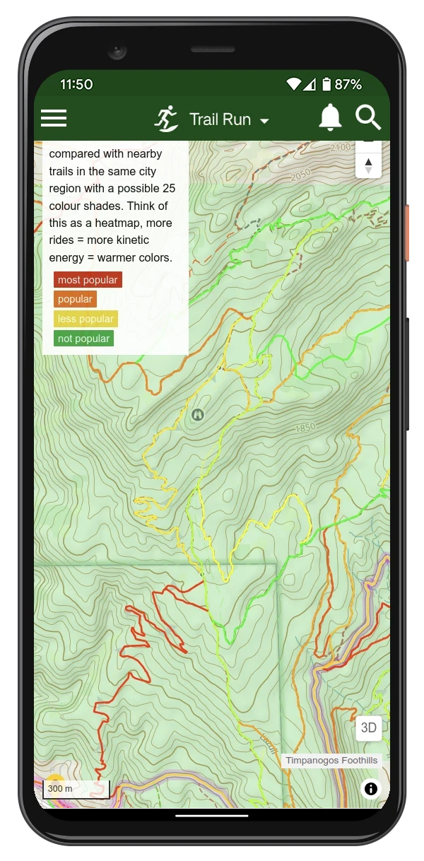 Trail Running Map & Planning App, Trailforks
